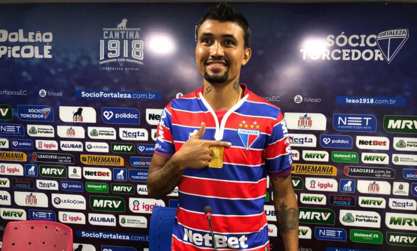 Kieza demonstra ansiedade por balançar as redes pelo Fortaleza em ...