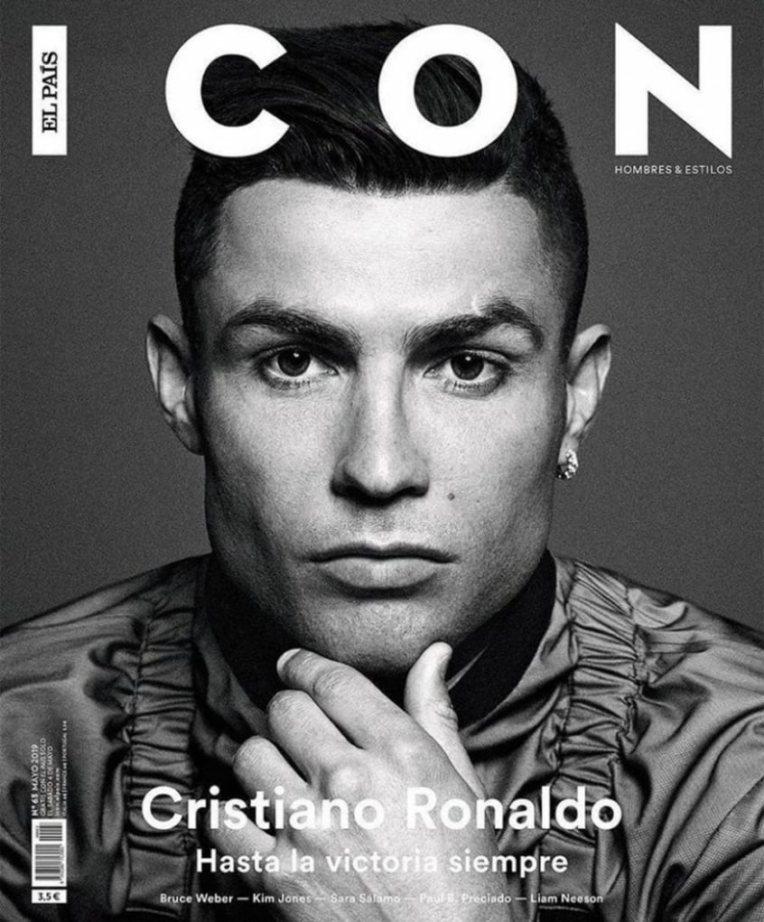 CR7 é capa de revista e fala sobre primeira temporada na Juventus | LANCE!