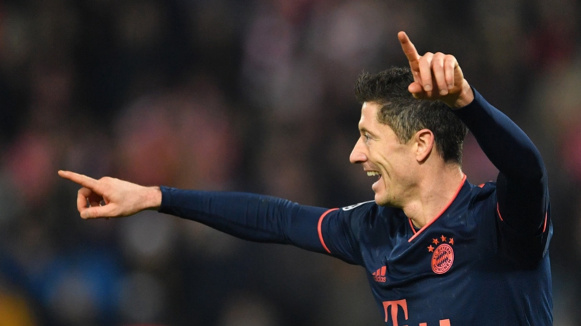 Lewa faz quatro, Bayern goleia Estrela Vermelha e segue 100% | LANCE!