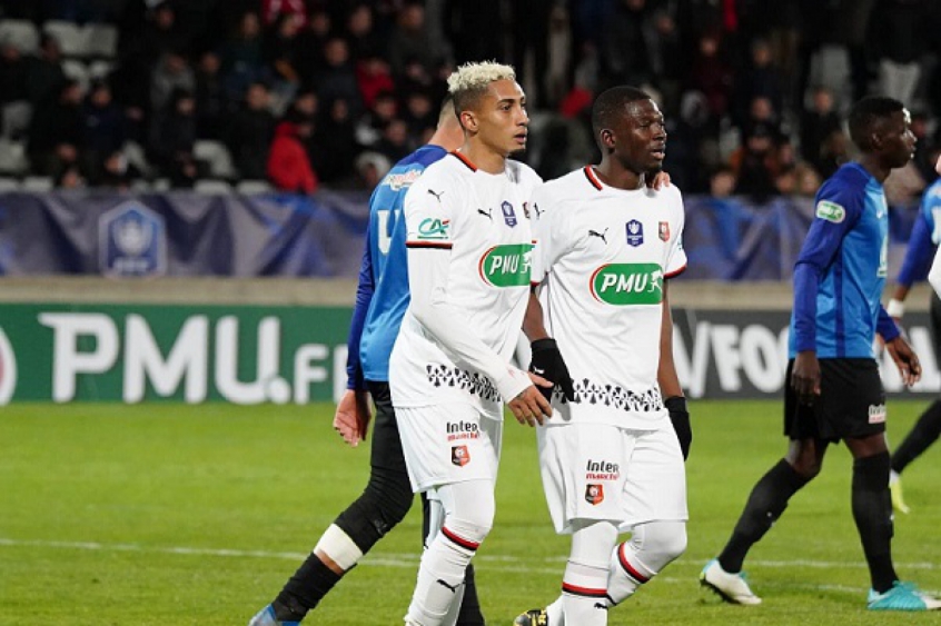 Raphinha marca e atual campeão Rennes avança na Copa da França | LANCE!