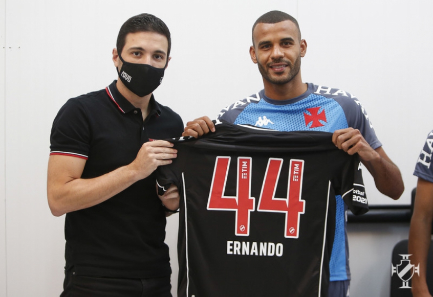 Reforço do Vasco, Ernando apresenta suas credenciais: 'Velocidade, boa ...