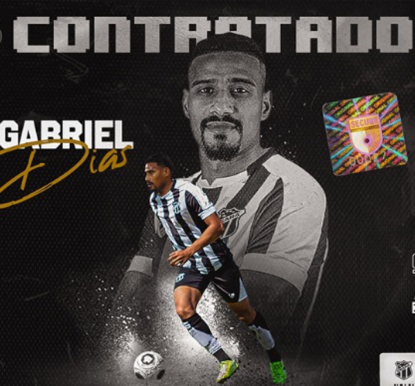 Ex-Fortaleza, Gabriel Dias é anunciado pelo Ceará | LANCE!