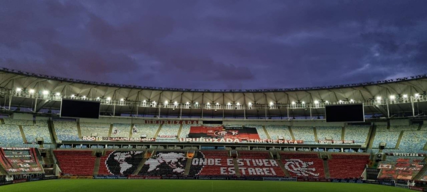 Libertadores: torcida do Flamengo inova no mosaico para o jogo desta ...