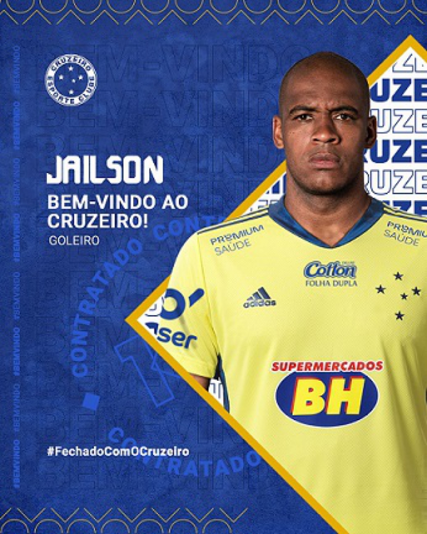 Jaílson, ex-Palmeiras, é anunciado como o oitavo reforço do Cruzeiro ...