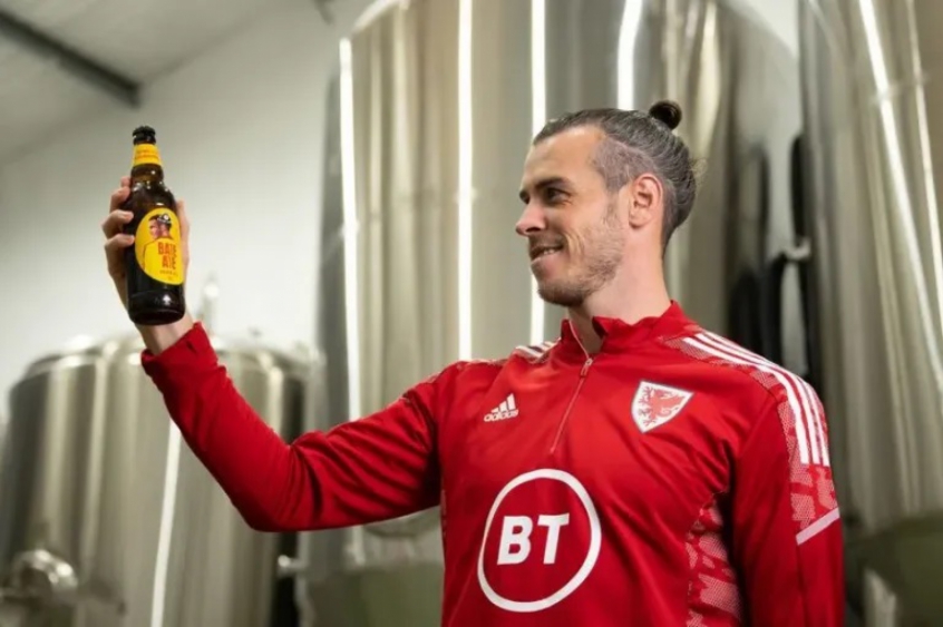 Gareth Bale se aventura no mundo dos negócios e lança marca de cerveja ...