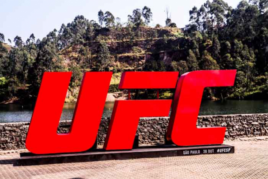 Fotos: UFC inaugura 'tour das letras' em São Paulo para evento com ...