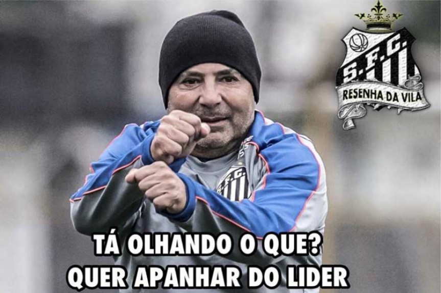 Santistas tiram onda após goleada e liderança isolada; veja os memes ...