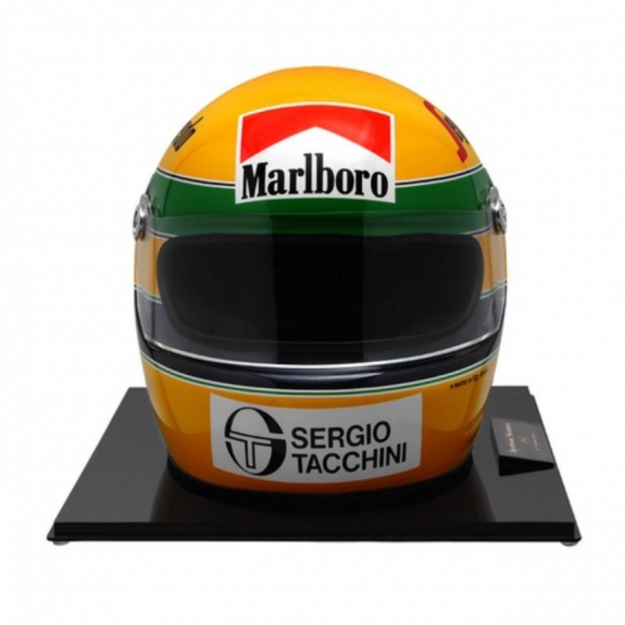 Capacete de Ayrton Senna: 40 anos de versões icônicas do acessório | LANCE!