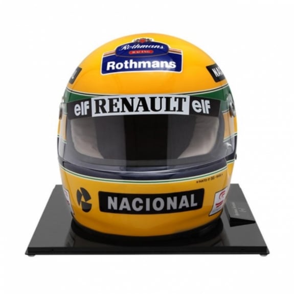 Capacete de Ayrton Senna: 40 anos de versões icônicas do acessório | LANCE!
