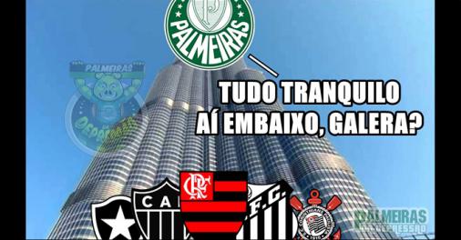 Palmeirenses tiram onda com liderança cada vez mais isolada; veja memes ...