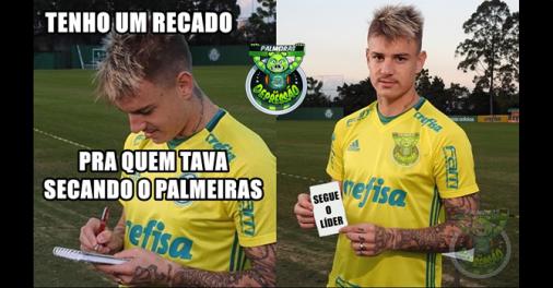 Palmeirenses tiram onda com liderança cada vez mais isolada; veja memes ...