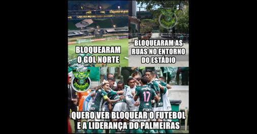 Palmeirenses tiram onda com liderança cada vez mais isolada; veja memes ...