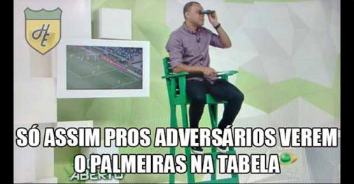 Palmeirenses tiram onda com liderança cada vez mais isolada; veja memes ...