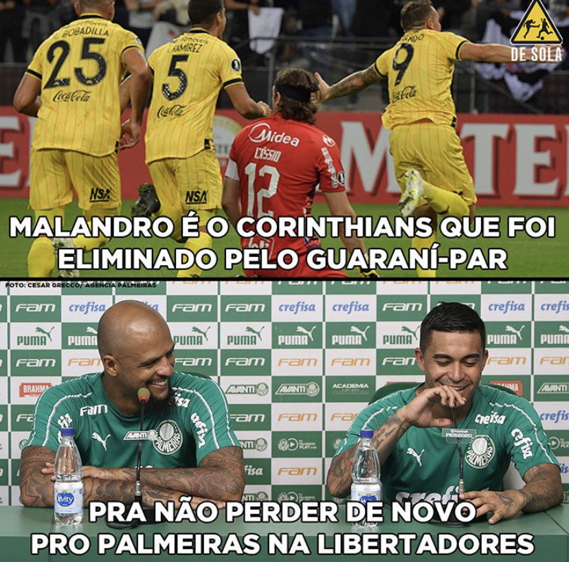 Zoeira sem limites! Veja 100 memes da eliminação do Corinthians na ...