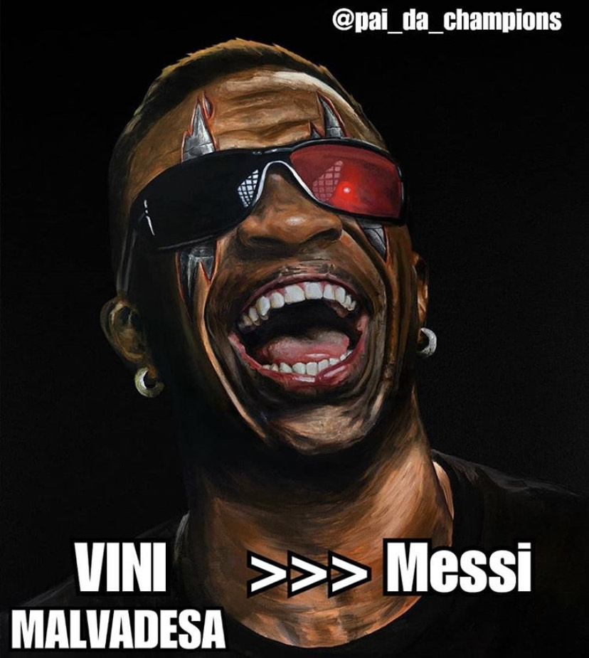 Sobrou até pro Messi! Vinicius Jr ganha memes após ser decisivo contra ...