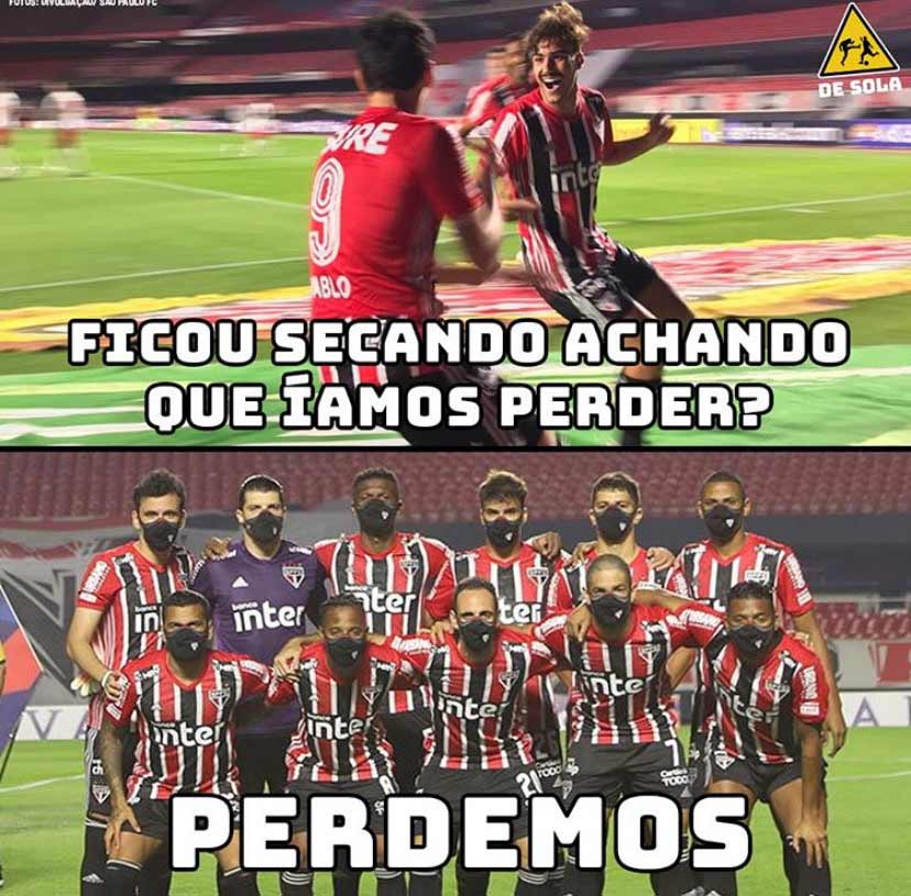 Derrota do São Paulo para o Bragantino rende memes nas redes sociais ...