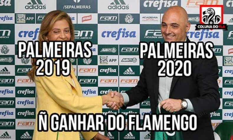 Palmeiras vira piada após empate com “fraldinhas” do Flamengo; veja ...