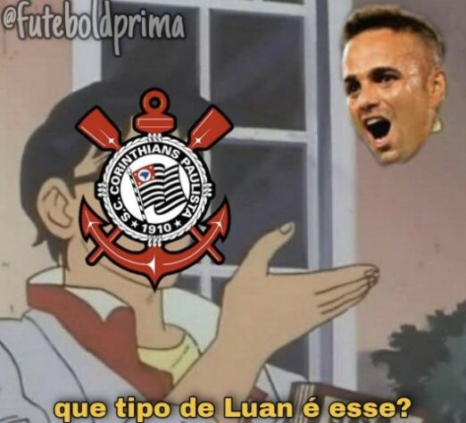Com bom humor, corintianos comemoram “retorno” de Luan, o Rei da ...