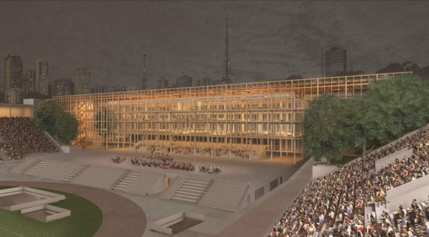 Obras iniciadas: veja como ficará o novo estádio do Pacaembu e previsão ...