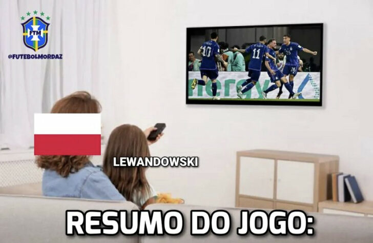 Polônia e Lewandowski viram meme após derrota para Argentina – LANCE!